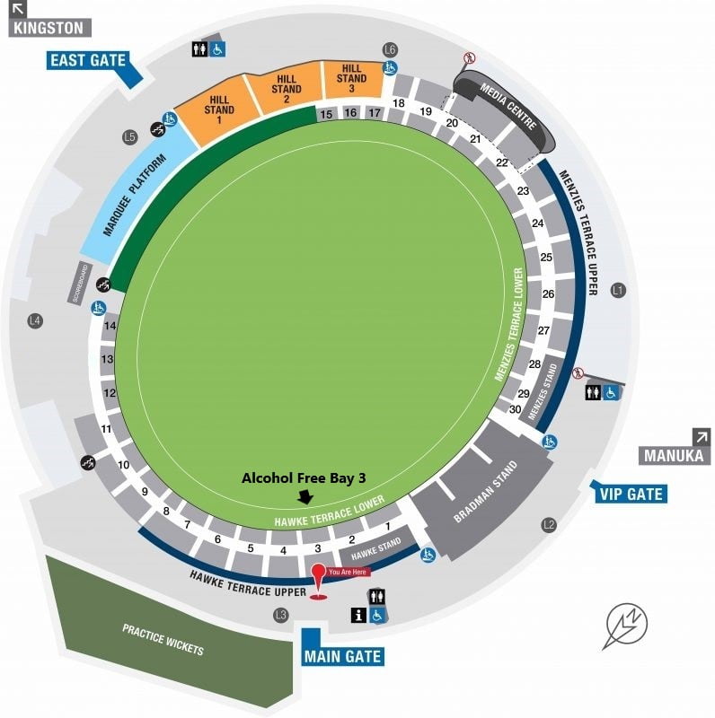Venue Information - Manuka Oval